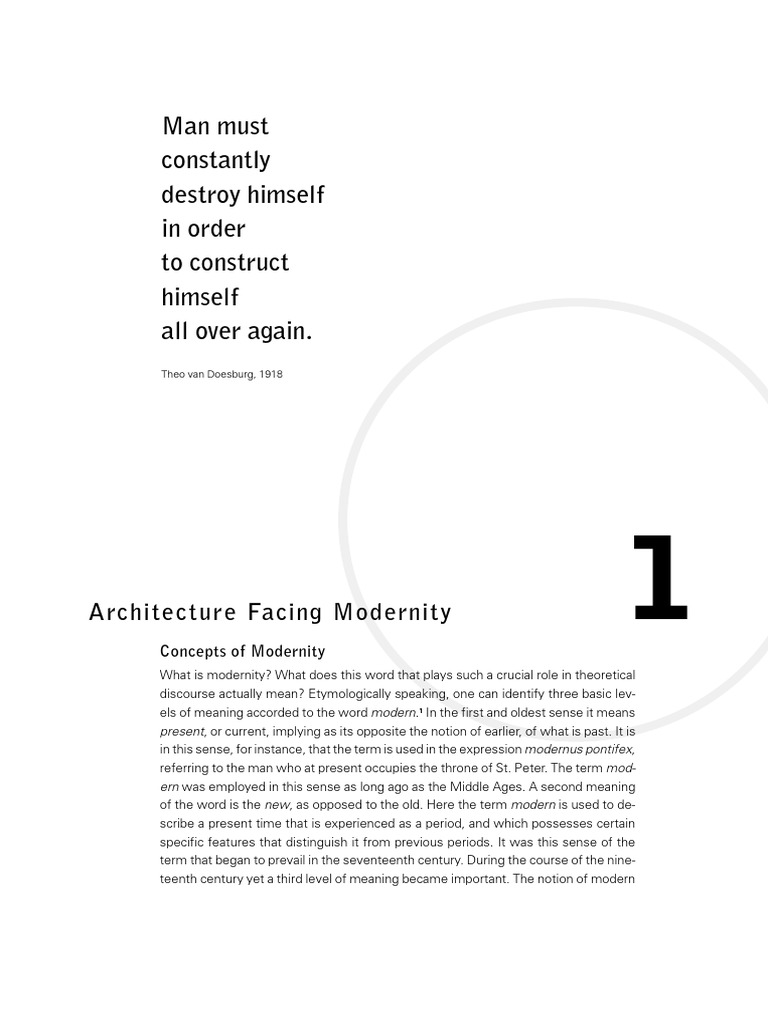 Understanding Modernity's Concepts | PDF | Modernity | Truth
