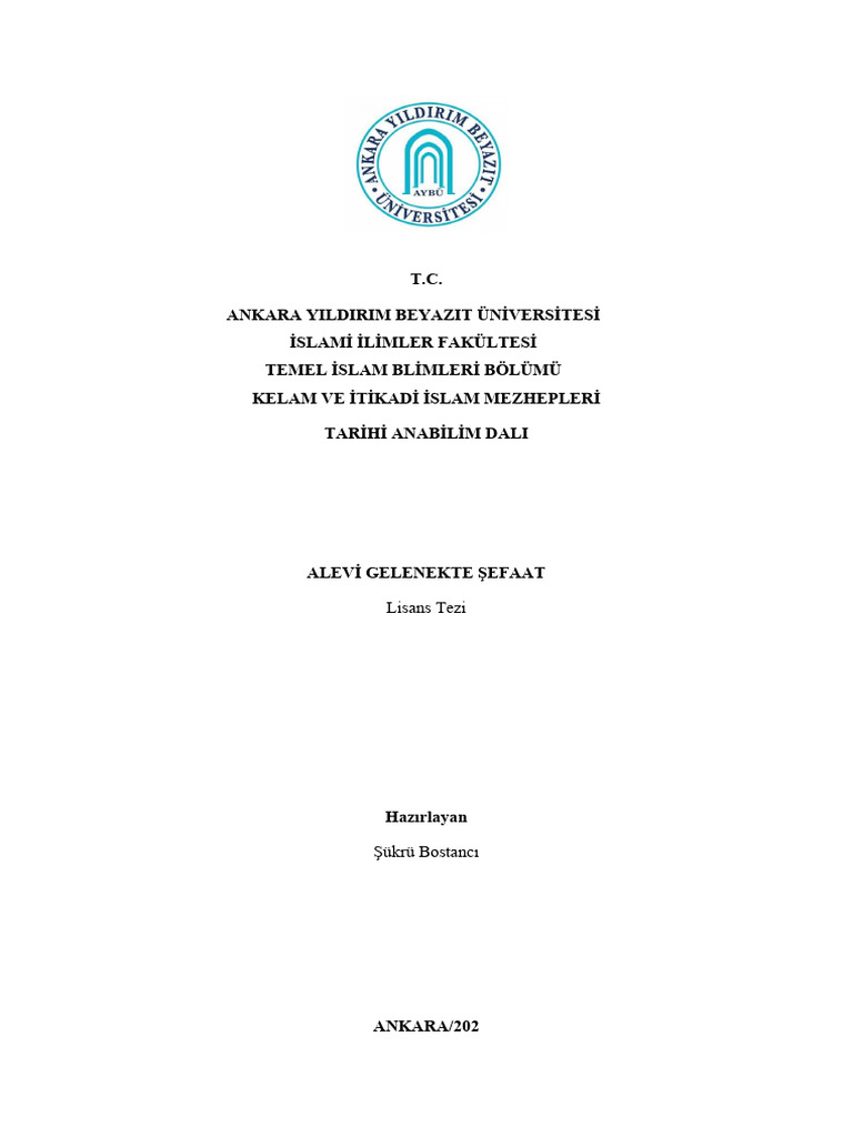 Bitirme Tezi Son | PDF