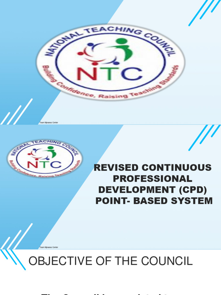 CPD Points System for Ghanaian Teachers | PDF