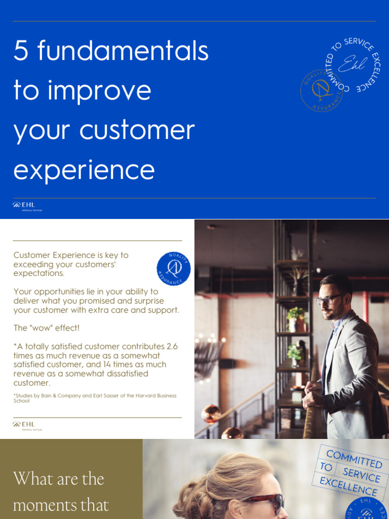 Fundamentals Improve Customer Experience | Download Free PDF | Customer Experience | Social Media
