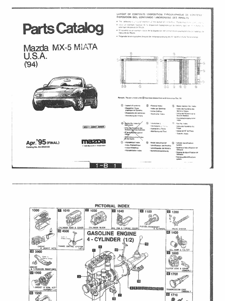 MX5 94 1 of 3 Engine | PDF