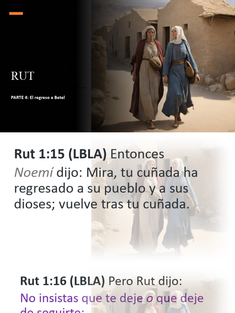 Rut 5 Sebastian | PDF | Rut (figura bíblica) | Abrahán