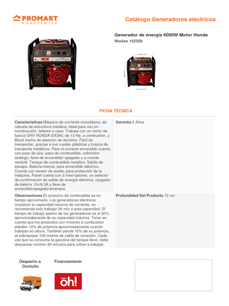 Prom Art | PDF | Motores | Generador eléctrico