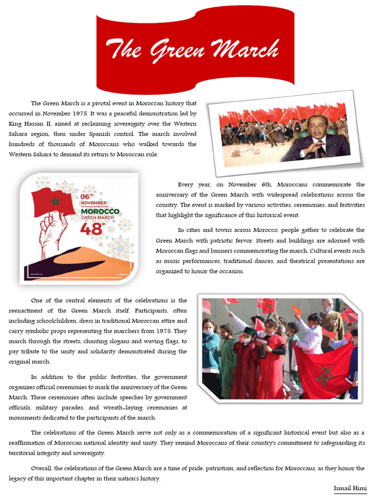The Green March | PDF | Morocco