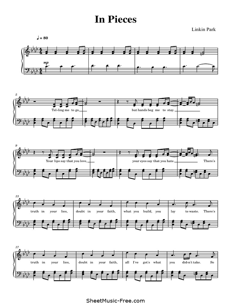 In Pieces: Linkin Park | PDF