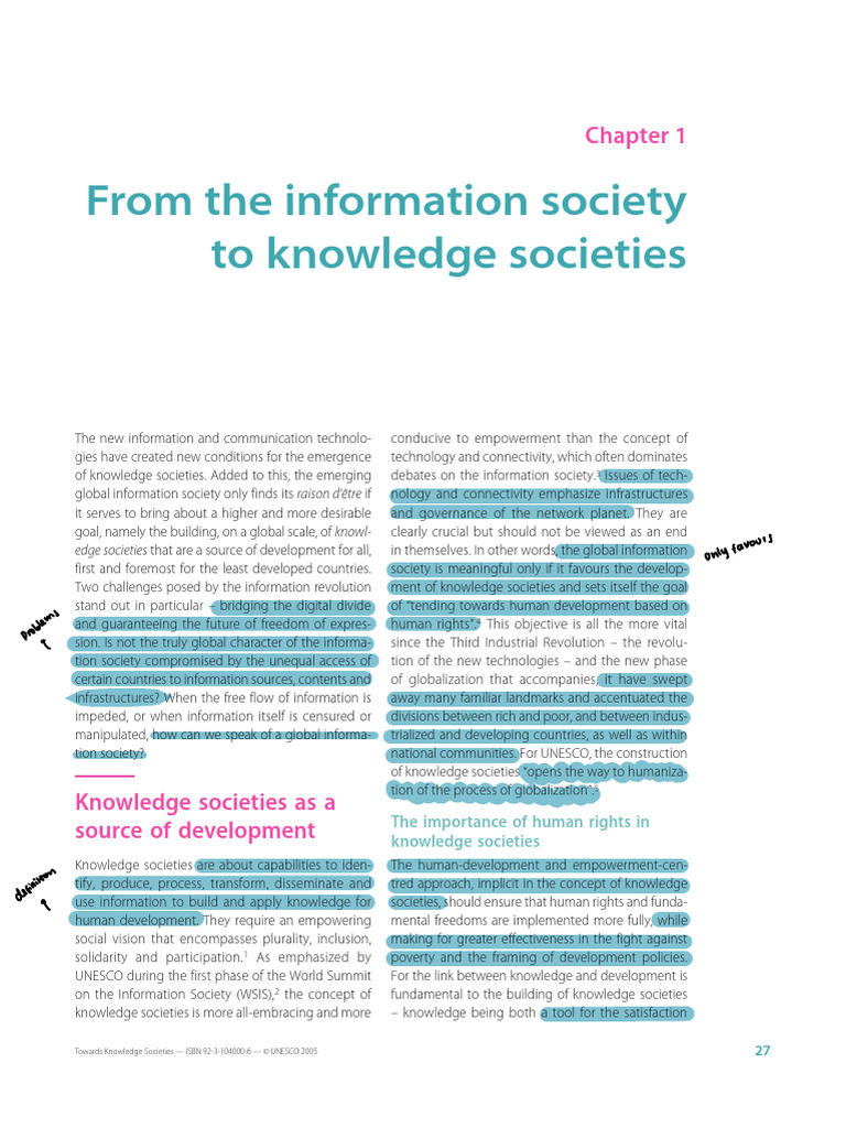 Building Global Knowledge Societies | PDF | Information | Internet