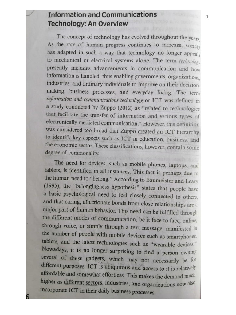 Living in The Information Technology Era Chapter 1 Ronina R. Caoili Tayuan Mia V. Eleazar | PDF