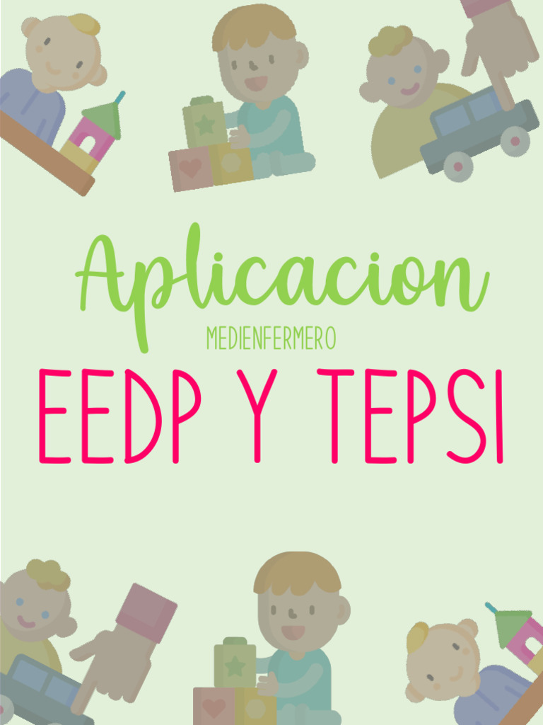 Aplicación de EEDP y TEPSI en Niños | PDF | Ángulo