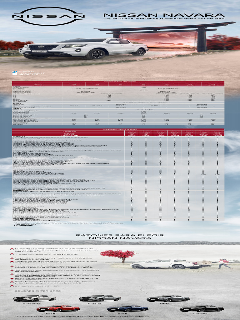 Ficha Tecnica Navara Euro 6 | PDF