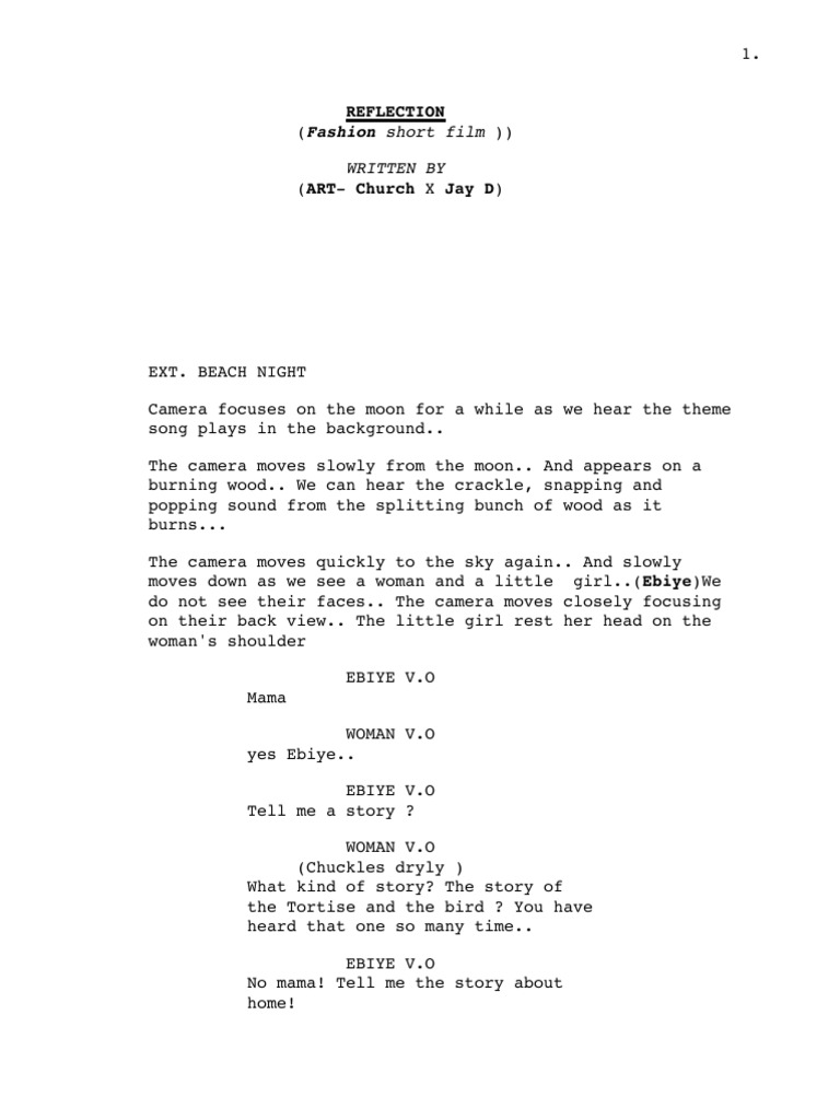 Screenplay 6 | PDF