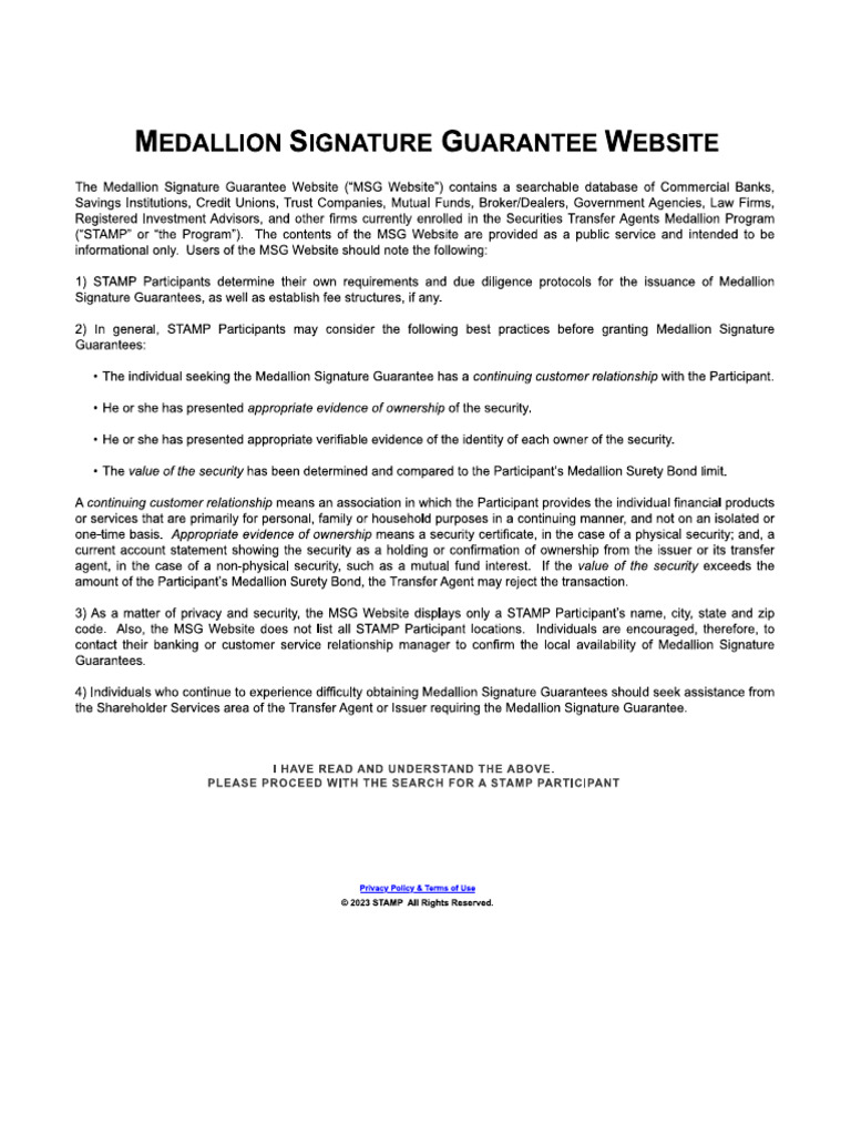 Medallion Guareentee Web | PDF