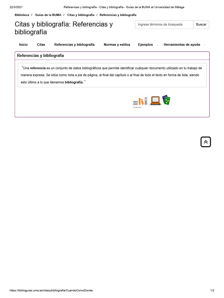 Citas y bibliografía en BUMA | PDF | Bibliografía