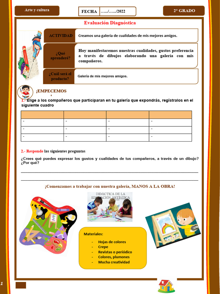 Ficha Arte y Cultura 30-31 | PDF | Arte