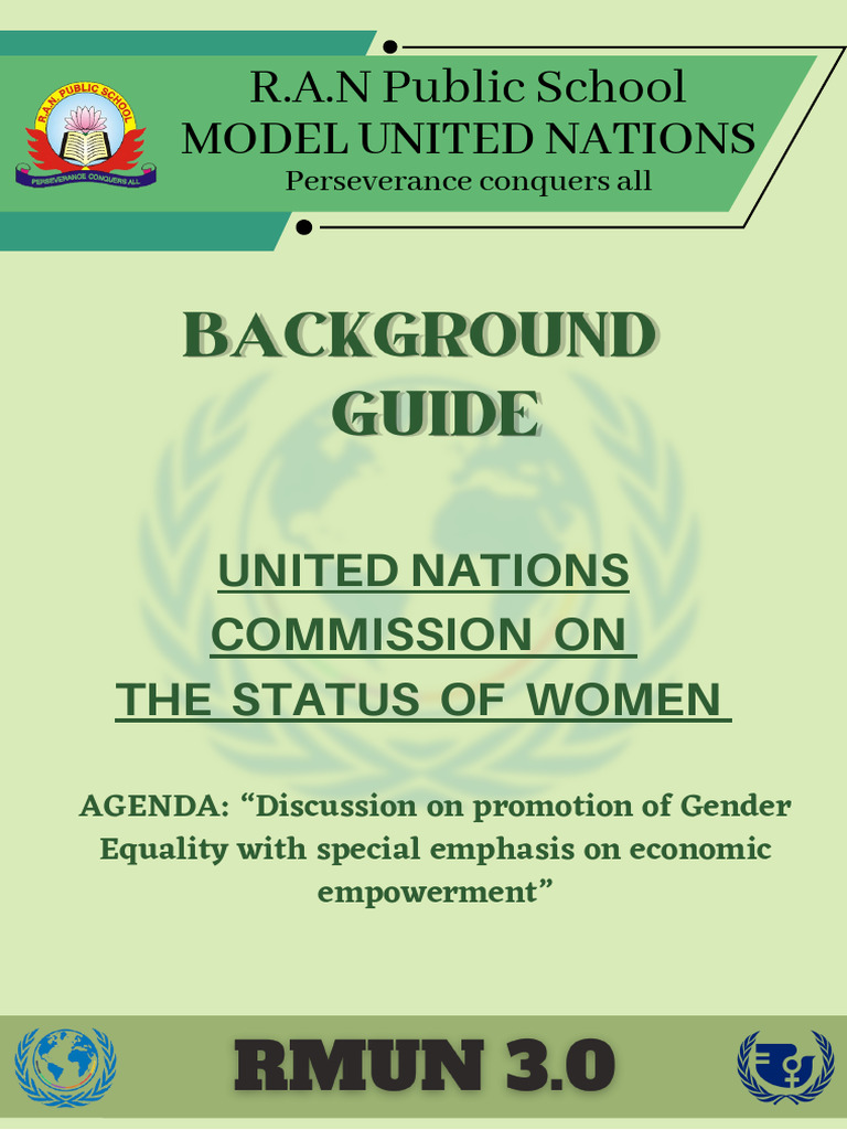 United Nations - Commission On - The Status of Women | PDF | Woman ...