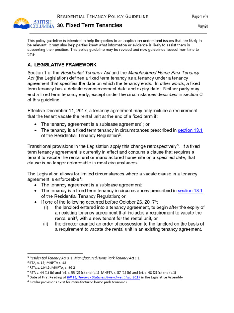 GL 30 | PDF | Leasehold Estate | Lease