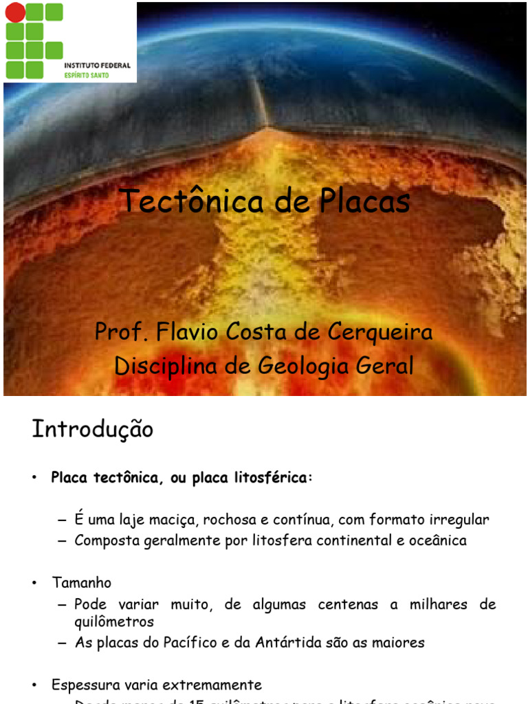 Tectônica de Placas | PDF | Placas tectônicas | Continente