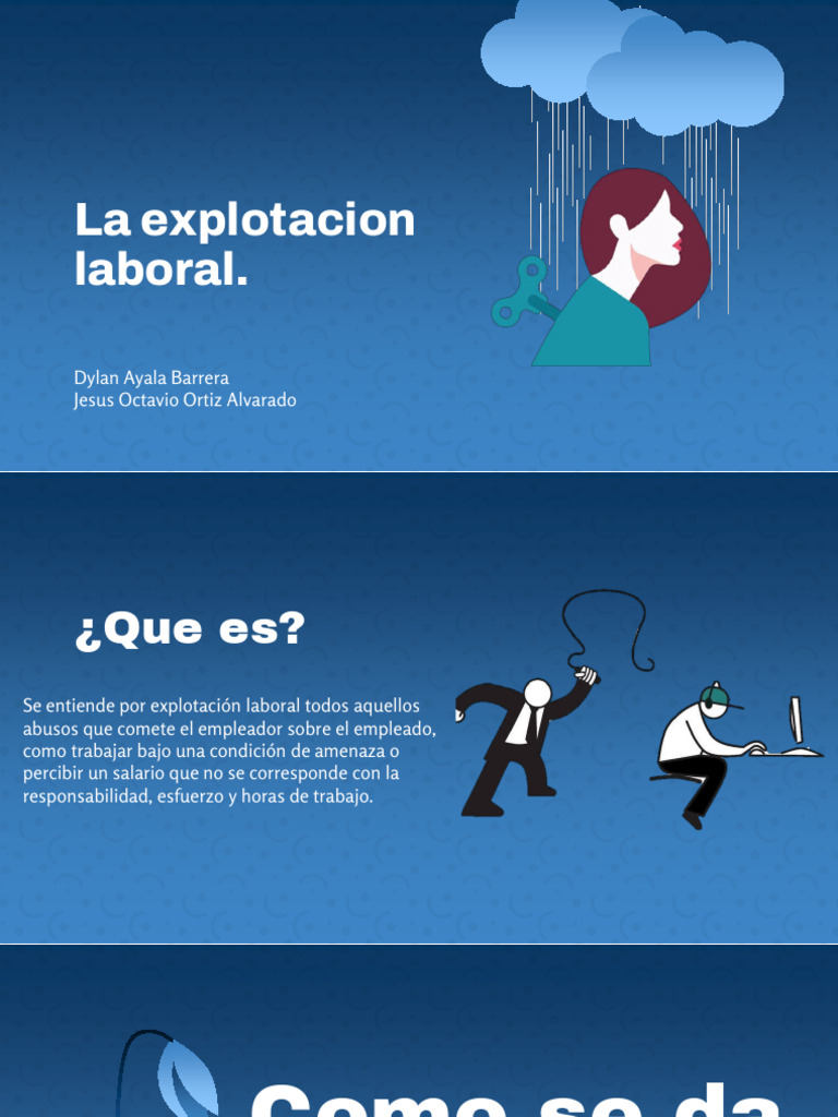 Explotación Laboral en México | PDF | Derecho laboral | Trata de personas