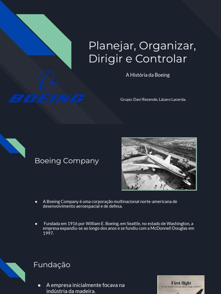 PODC ADM Engenharia Boeing | PDF | Boeing | Avião civil