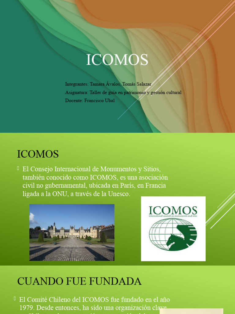 ICOMOS: Conservación del Patrimonio Cultural | PDF