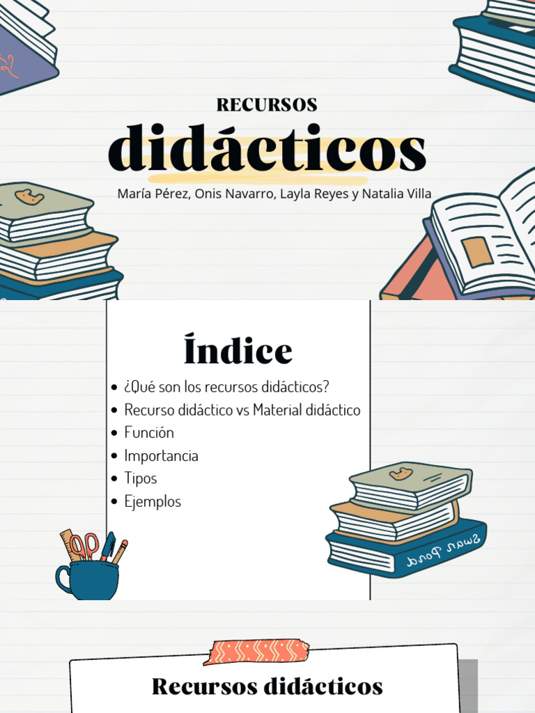 Recurso Didactico | Descargar gratis PDF | Enseñando | Aprendizaje