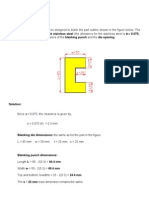 Sheet Metal Blank Size Calculations | PDF | Sheet Metal | Conservation ...