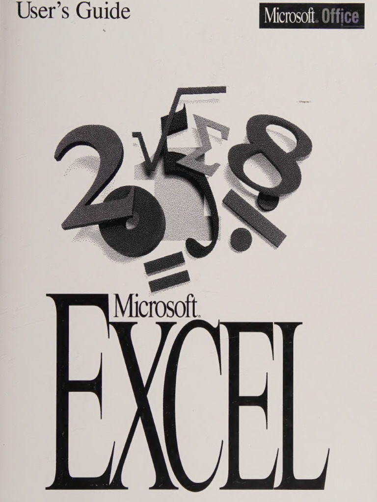Microsoft Excel - 1994 - Anna's Archive | PDF | Microsoft Excel ...
