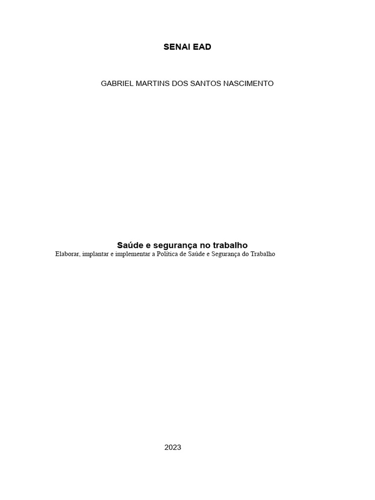 atividade1_modelo | PDF | Fatores humanos e Ergonomia