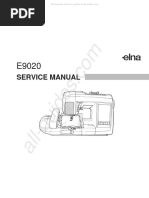 Singer 9020 Sewing Machine Manual | PDF | Sewing Machine | Seam (Sewing)