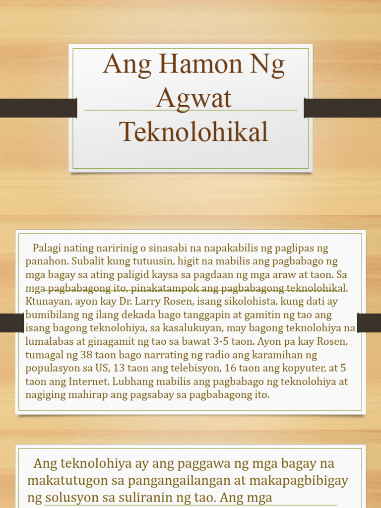 Ang Hamon NG Agwat | PDF Ang Hamon NG Agwat | PDF