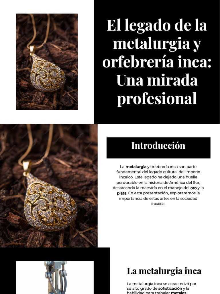 Wepik El Legado de La Metalurgia y Orfebreria Inca Una Mirada ...