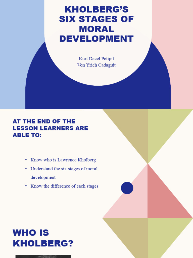 Kholberg's Six Stages of Moral Development | PDF | Psychology | Social ...