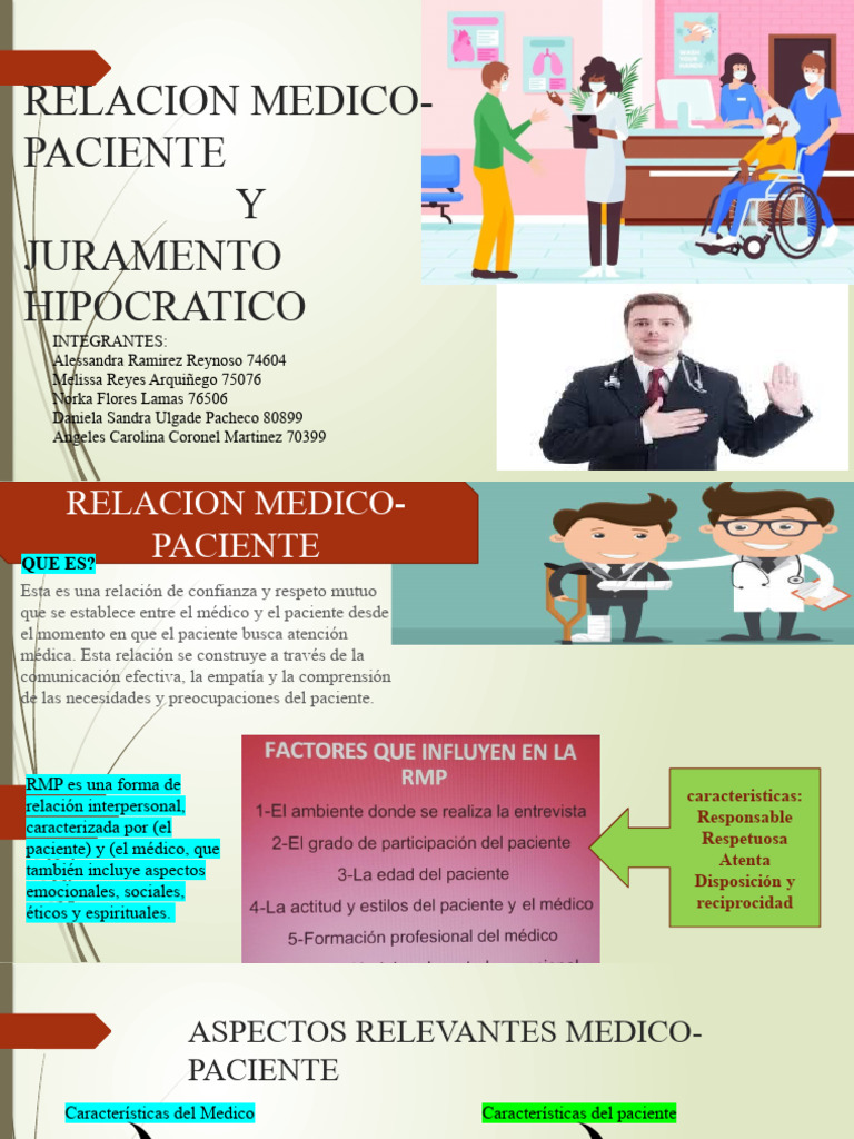 Relación Médico-Paciente. | PDF | Medicina