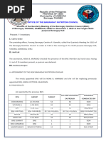 The Barangay Mission & Vision Statement 2019 | PDF