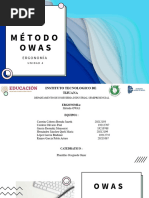 Método OWAS: Análisis Ergonómico | PDF
