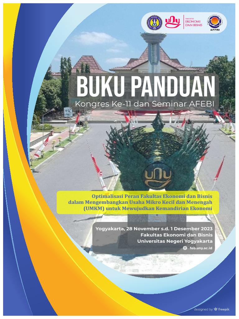 BUKU PANDUAN KONGRES XI AFEBI 2023 Rev 8 - Compressed | PDF | Bisnis