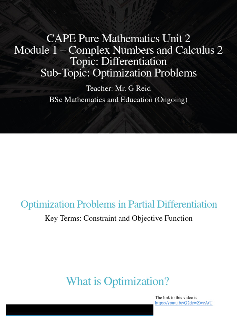Differentiation #4 | PDF | Mathematical Optimization | Function (Mathematics)