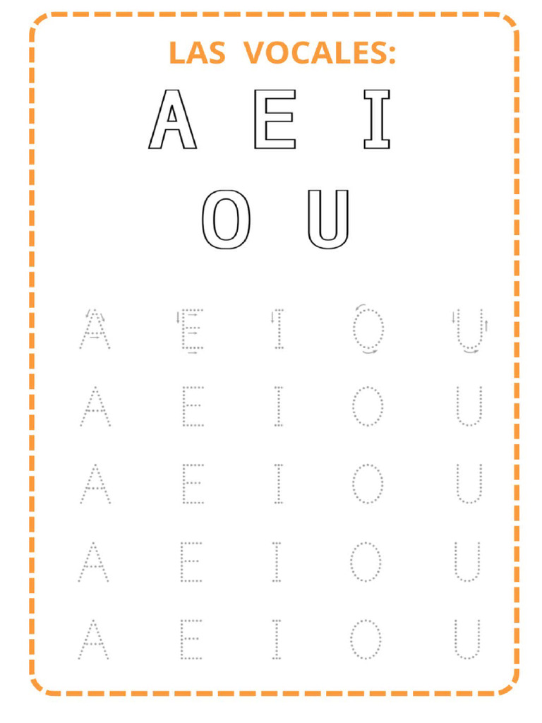 Tarea Vocales | PDF