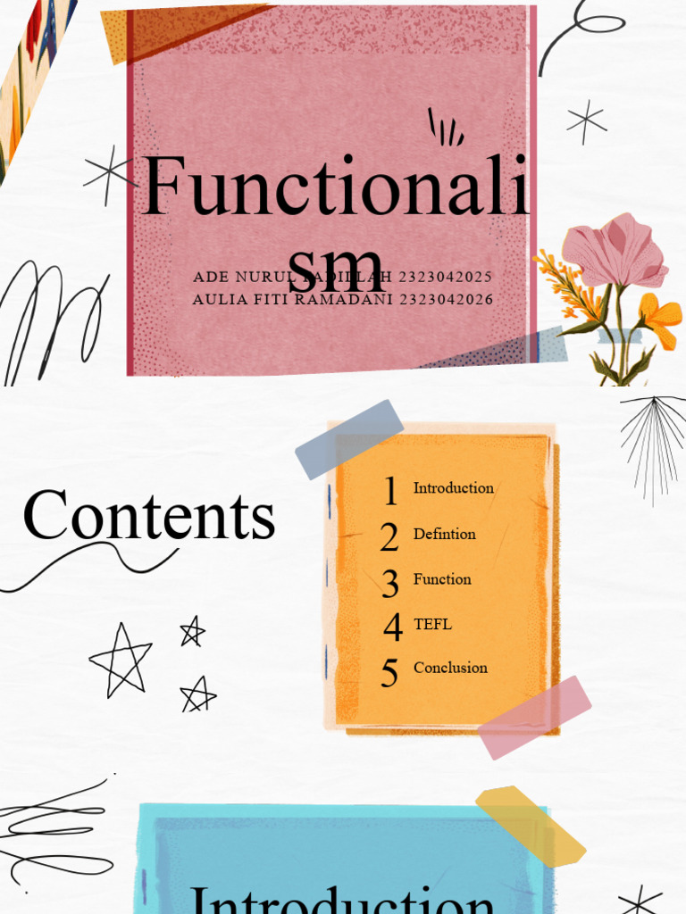 Functionalism | PDF | Linguistics | Semantics Functionalism | PDF | Linguistics | Semantics