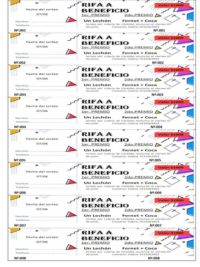 Rifa Final | PDF