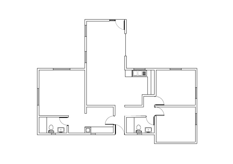 Plano Casa Planta11x14 1p 3d 2b Verplanos - Com 0009-Layout1 | PDF
