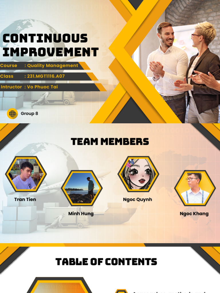 Continuous Improvement Group 8 Download Free Pdf Six Sigma Lean