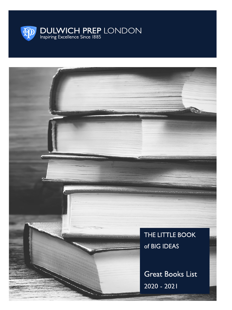 Great Books List 2020 21 | PDF | Young Adult