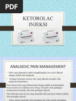 Dosis dan Efek Samping Ketorolac | PDF