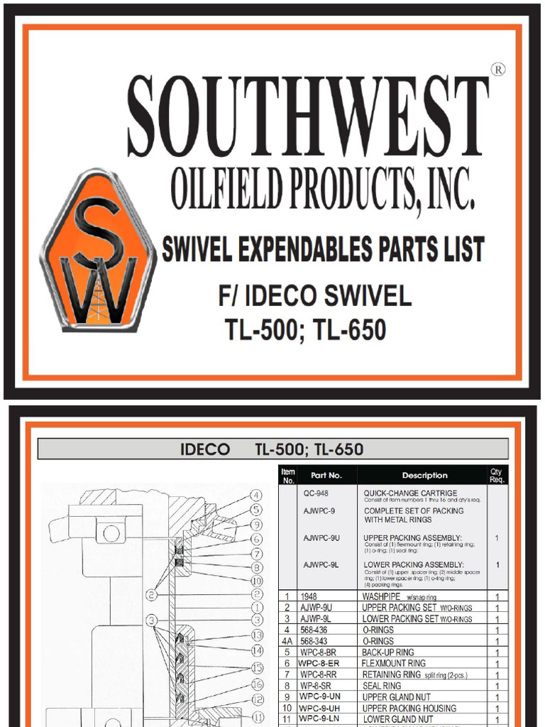 Ideco Swivel Tl-500 | PDF