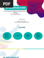 Bahan Penggunaan Aplikasi Sitko | PDF