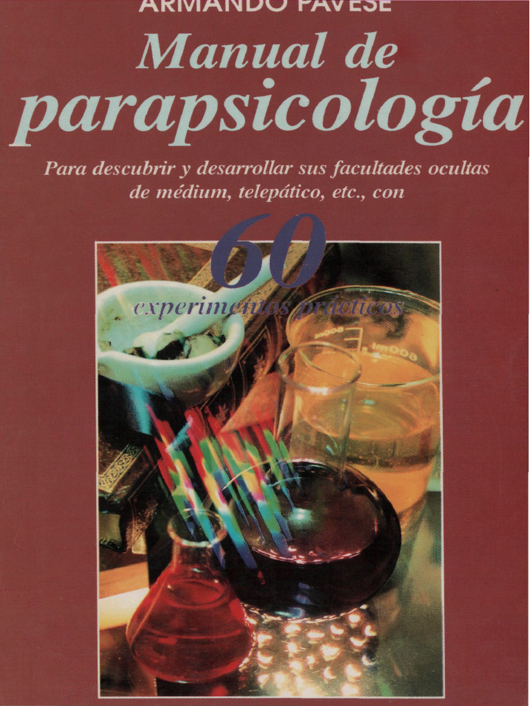 Armando Pavese Manual de Parapsicologiapdf 4 PDF Free | PDF | Investigación | Ignorancia