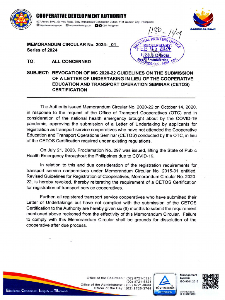 MC 2024 01 Npo | PDF