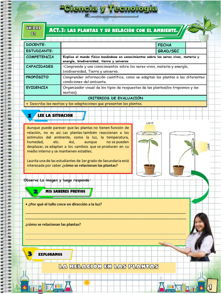 1º Act 3 Cyt Unid 2 - Sem 3 | PDF