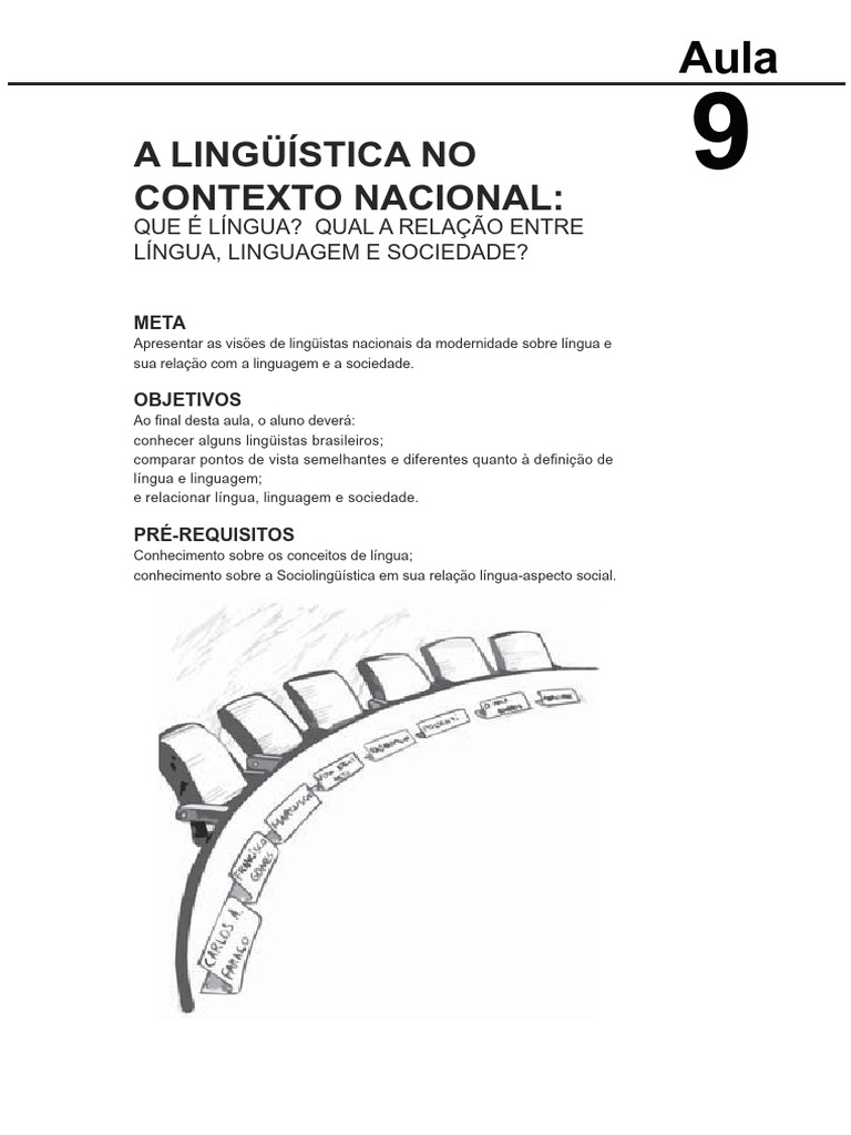 17271416022012linguistica Aula 09 | PDF