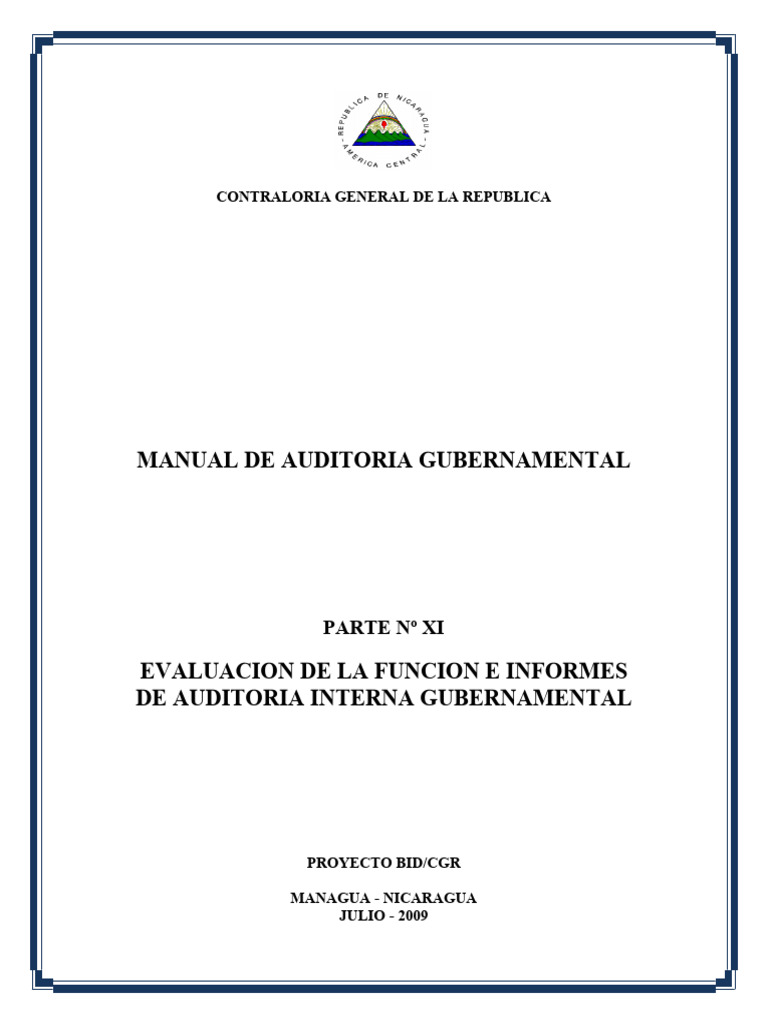 CGR-mag Parte Xi - Guia de Evaluacion Uai | PDF | Auditoría | Contralor